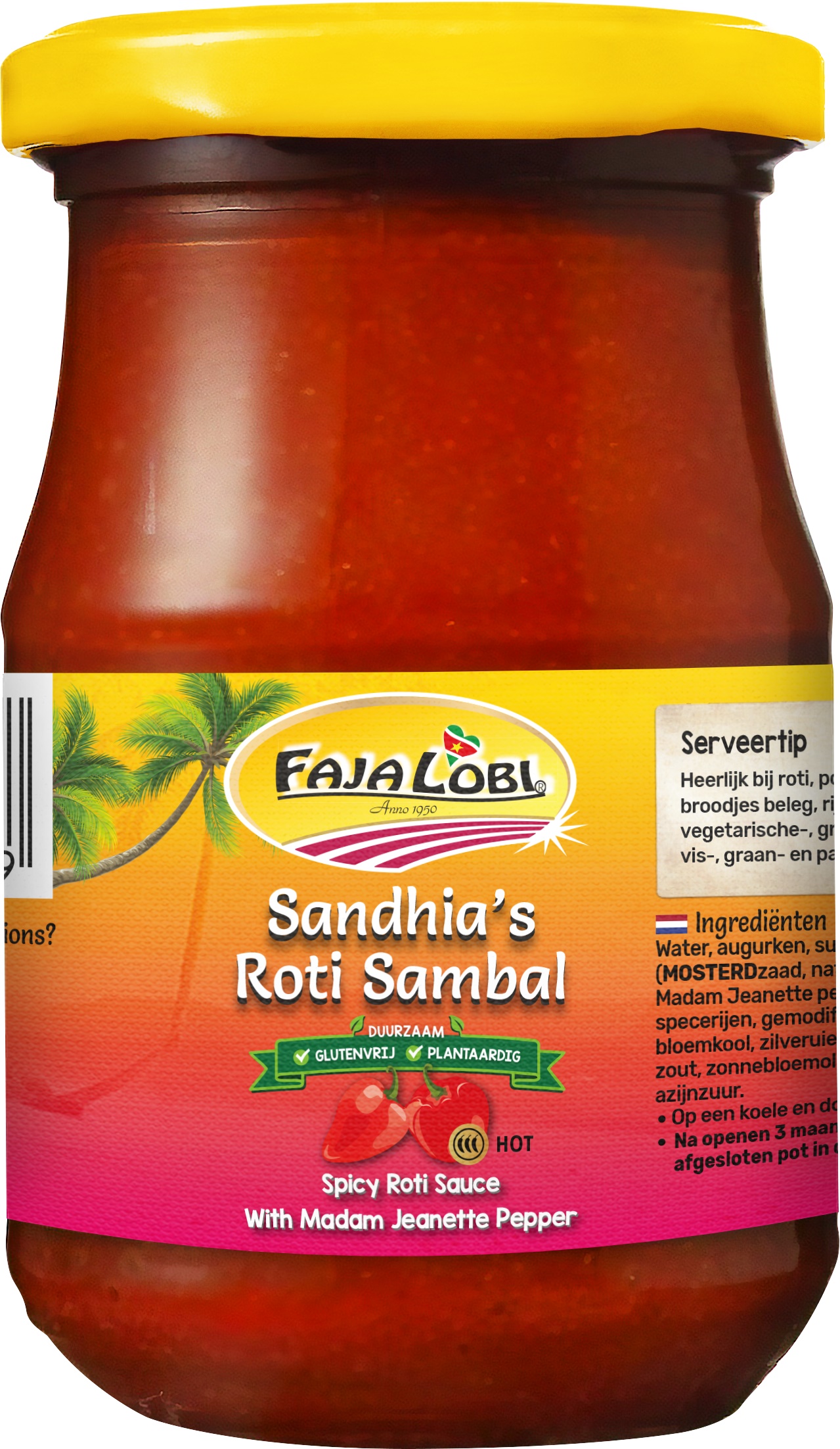 FAJA LOBI Paratha Trafasie 280 gr - Sandhia's Recepten - Faja Lobi ...